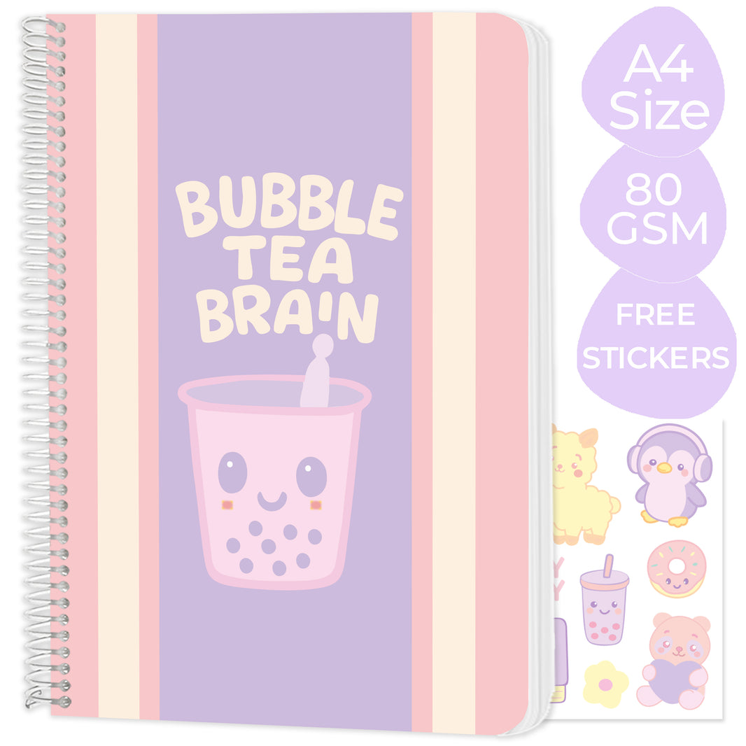 A4 spiral notebooks – Purpulp Stationery