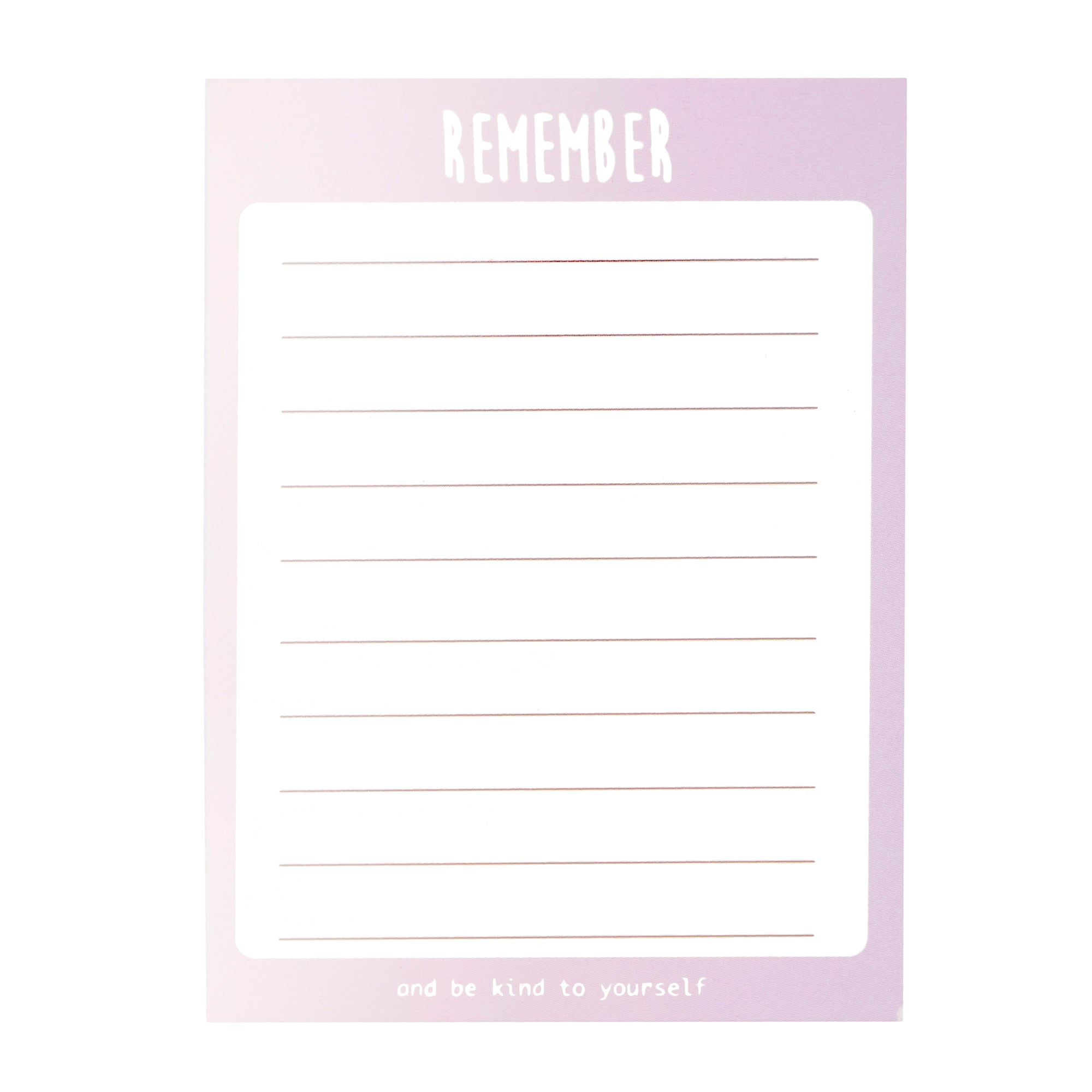 Pocket notepad - Remember – Purpulp Stationery